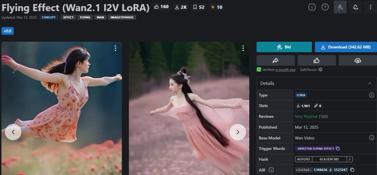 動画生成新時代！Wan2.1でLoRAを使ってみよう！ワークフローも大公開【ComfyUI】 - ティールブログ