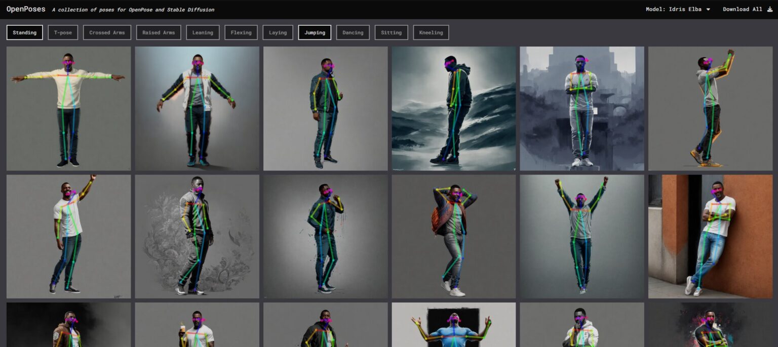 【初心者】思い通りのポーズで画像生成！ControlNetのOpenposeで構図を完全再現！【ComfyUI】 - ティールブログ