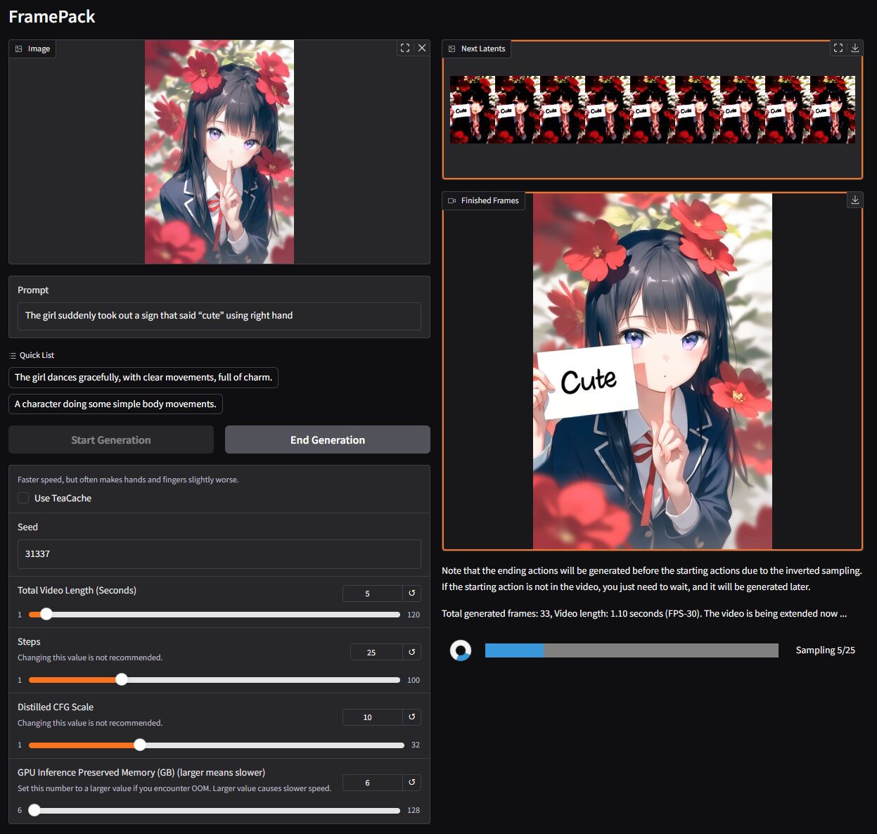 【革命】高品質な長尺動画を作れる！FramePackをComfyUIで使う方法【ComfyUI】 - ティールブログ